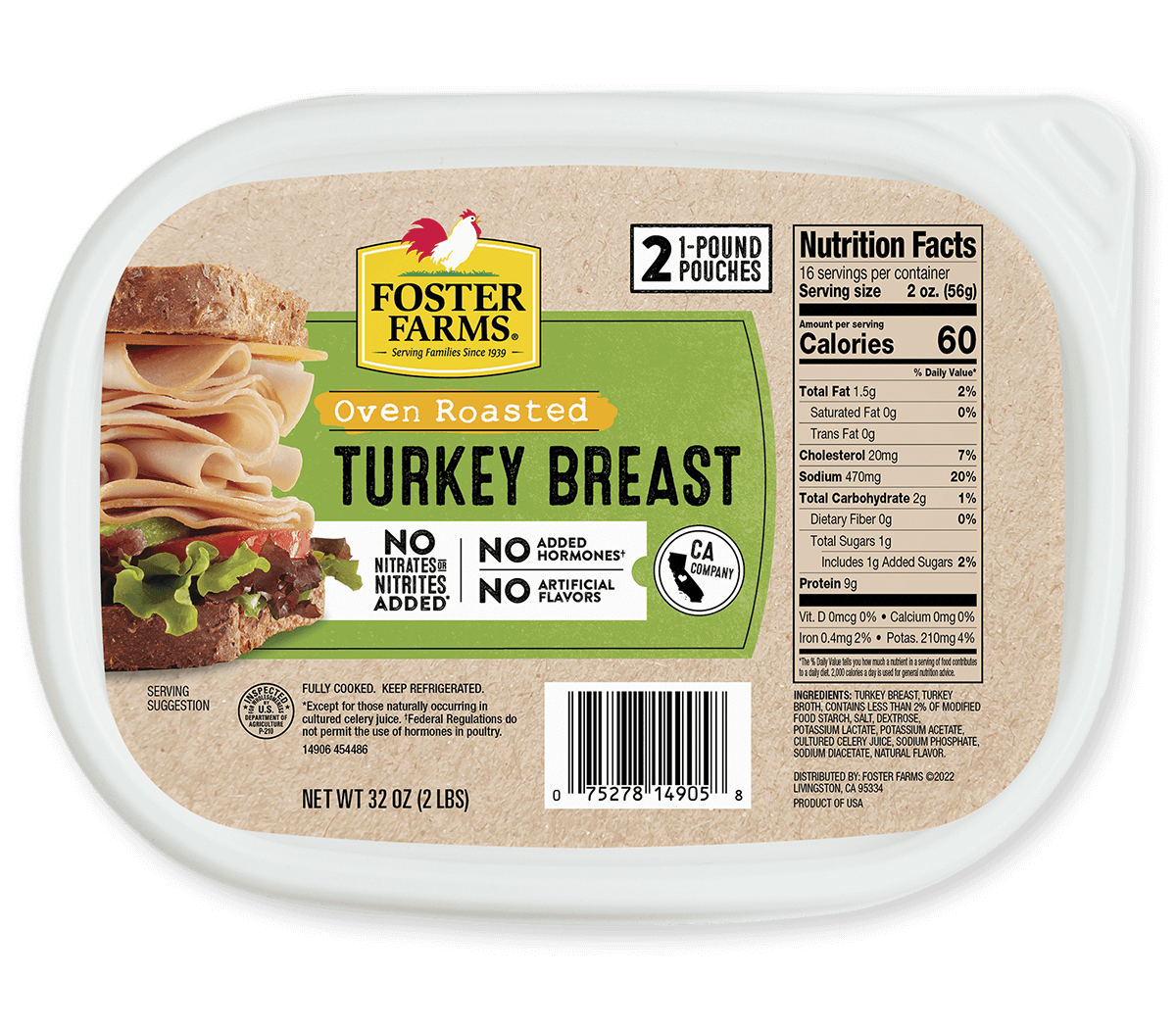 Turkey sandwich meat store