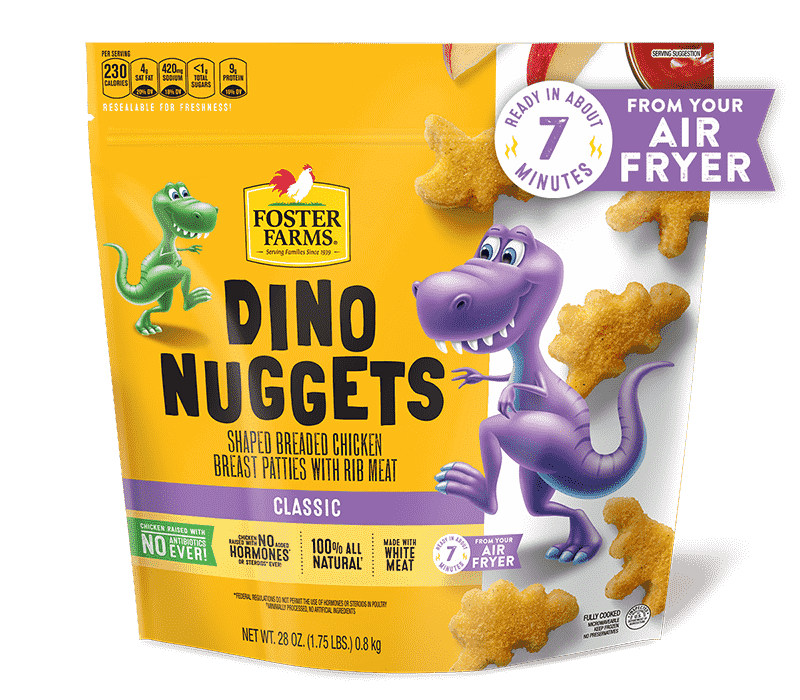 Dino Nuggets - 28 oz. - Products - Foster Farms